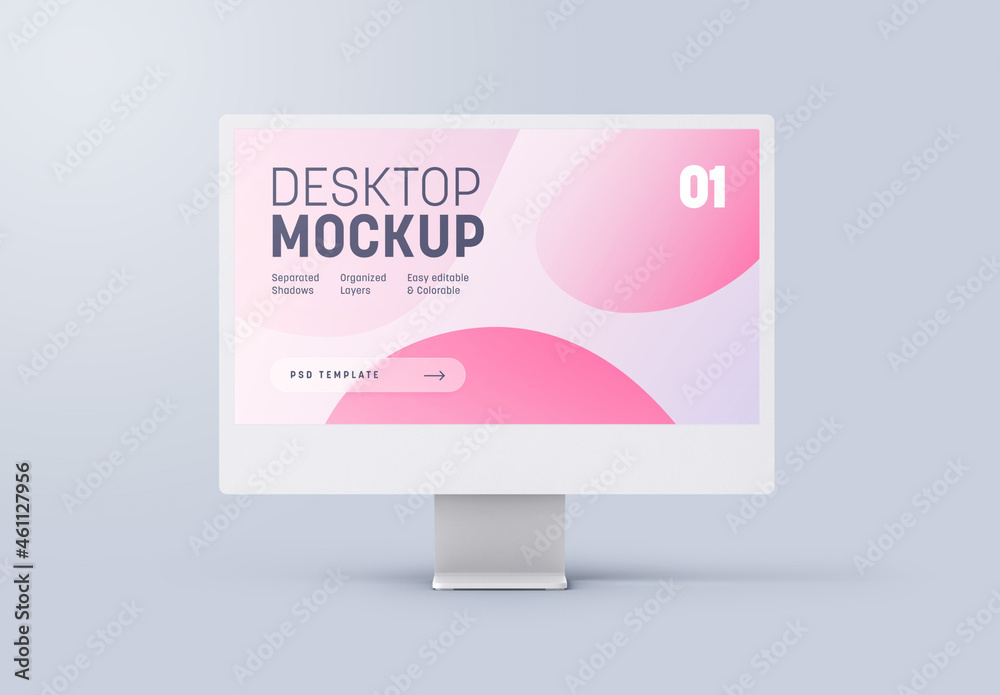 Clay Display Mockup Stock Template | Adobe Stock