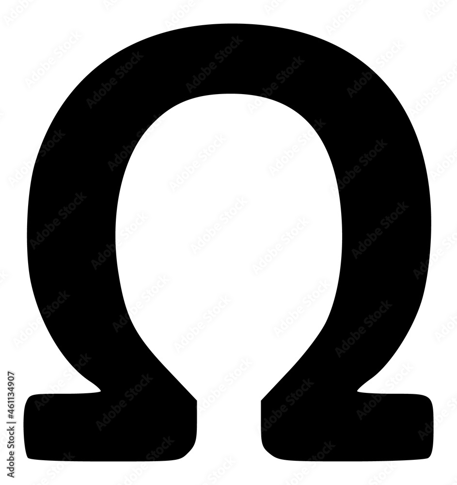 Greek Omega Symbol