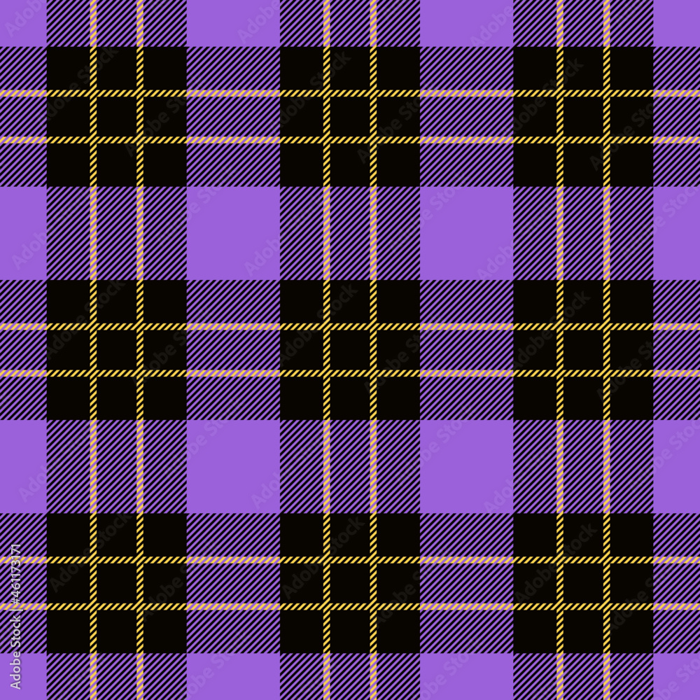 Purple Tartan Wallpaper