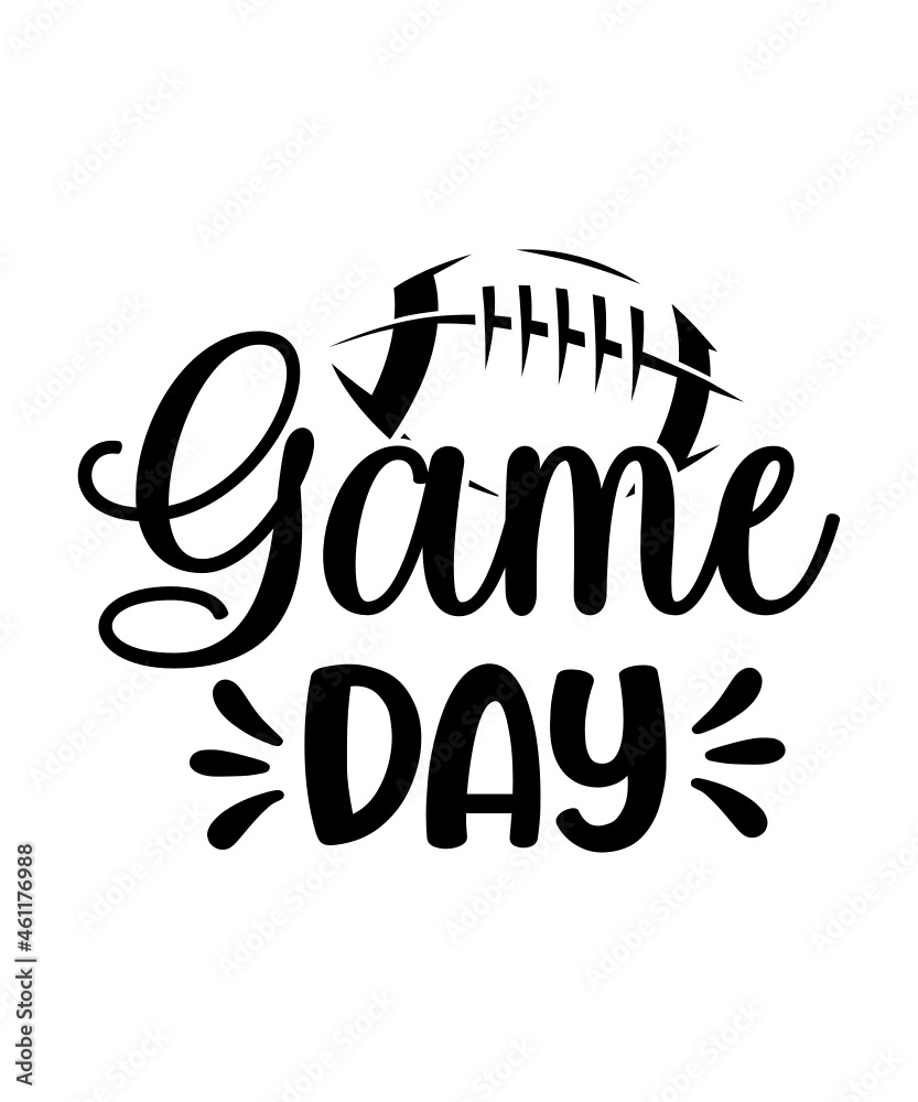 Football SVG Bundle, Football Mom svg, Game Day svg, Football Vibes svg ...
