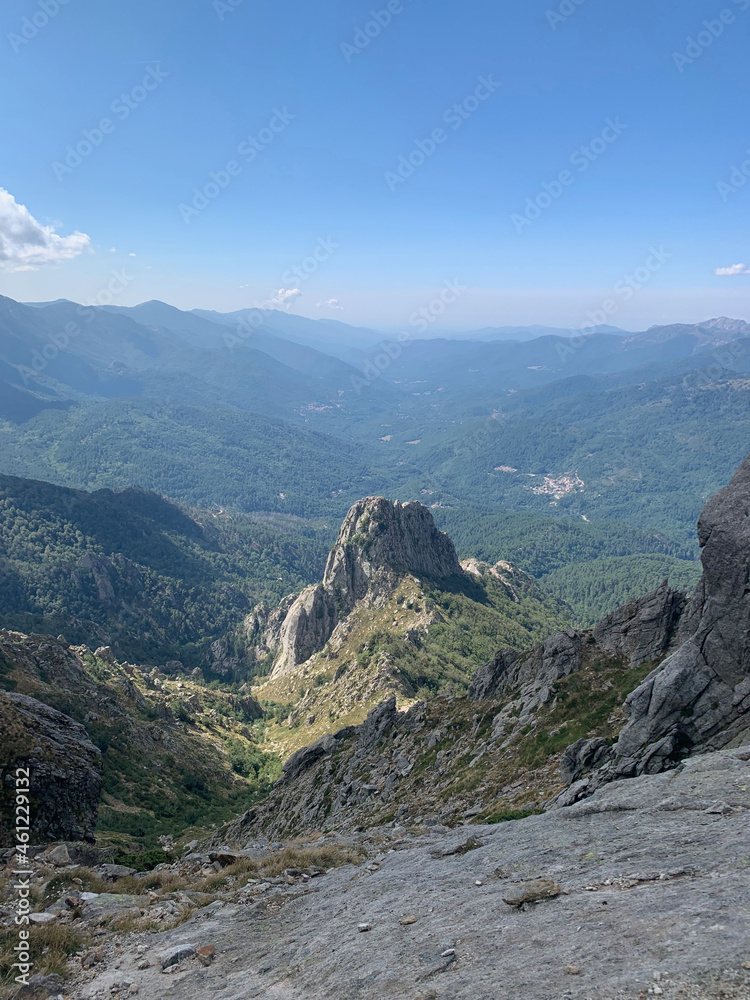 Piton rocheux sur le GR20 Sud Corse Stock Photo | Adobe Stock