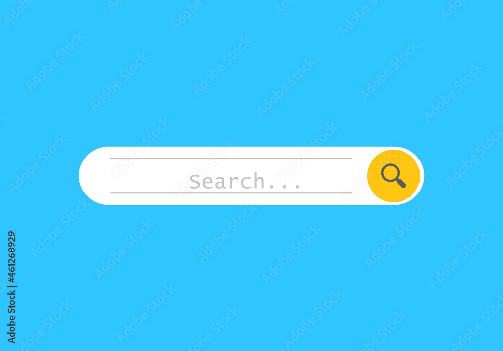 www search bar icon isolated on white background. www search bar icon ...