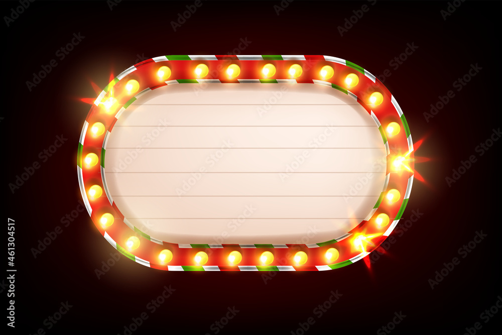 Movie Lights Border Clip Art