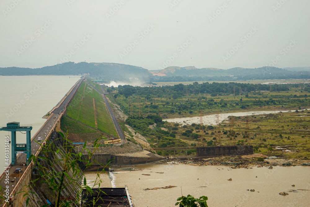Hirakud Dam Is Built Across The Mahanadi River It Is The Longest Dam In ...
