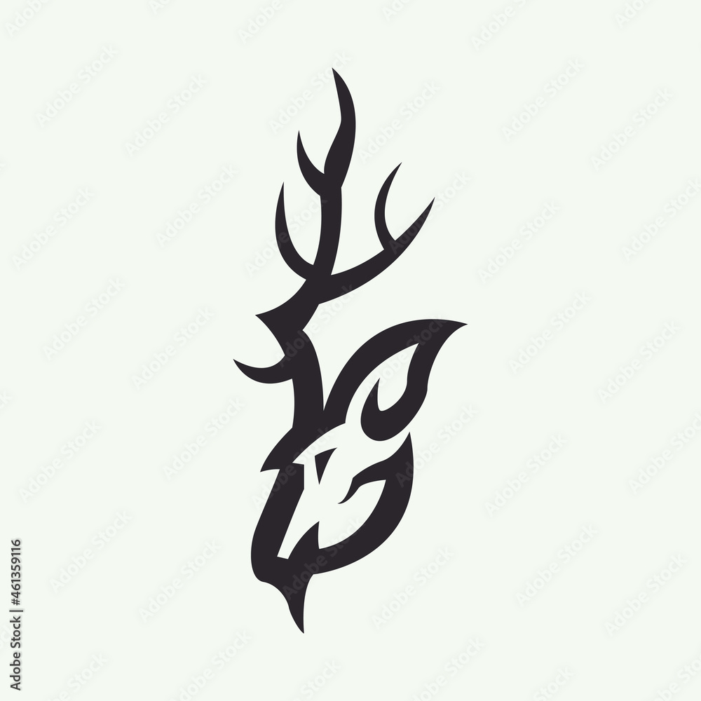 Hircine Symbol from The Elder Scrolls Vector Illustration Stock Vector ...