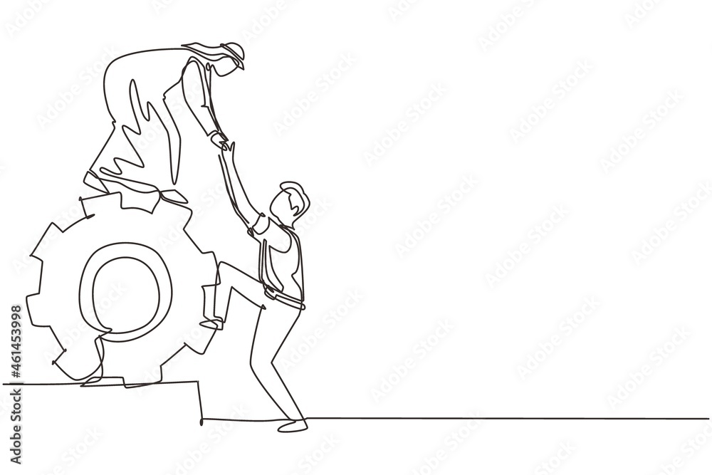 Supporting Each Other Drawing