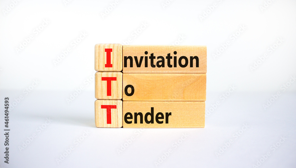 ITT invitation to tender symbol. Concept words ITT invitation to tender ... ITT invitation to tender symbol. Concept words ITT invitation to tender ...