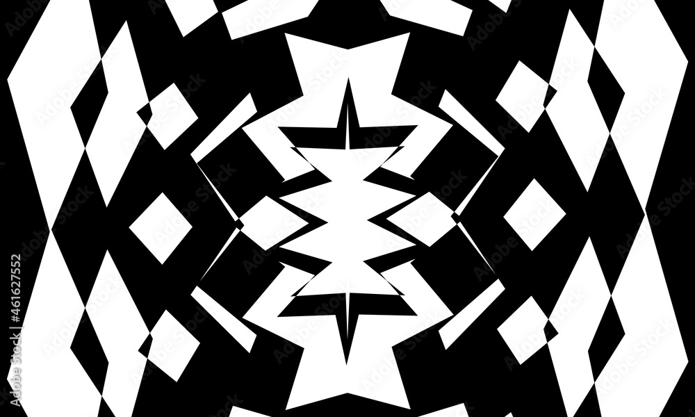 abstract black patterns texture in op art style Stock Vector | Adobe Stock