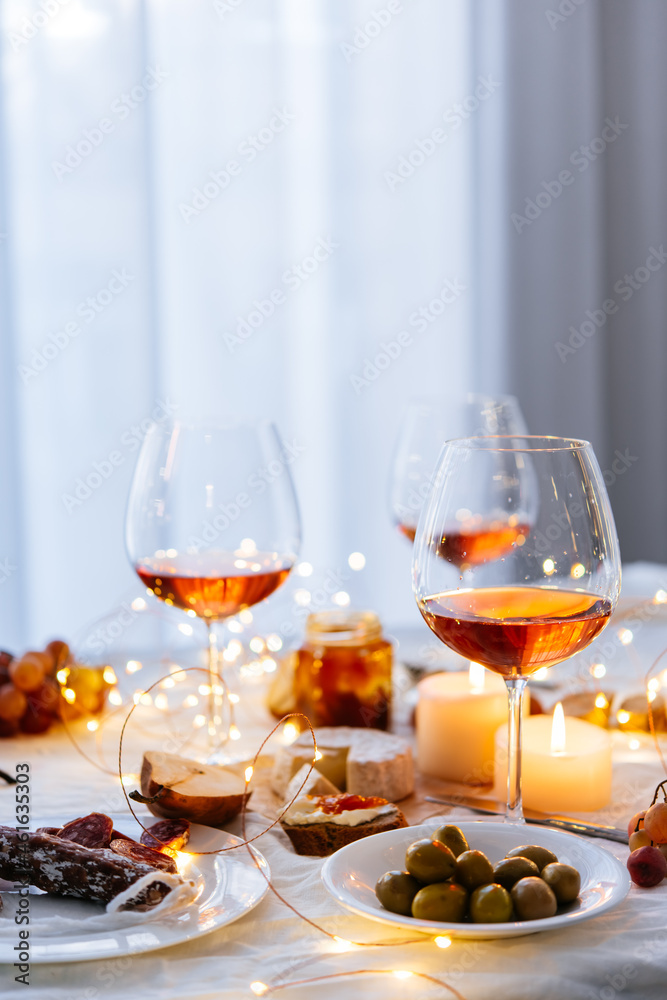 Wine table Stock Photo | Adobe Stock