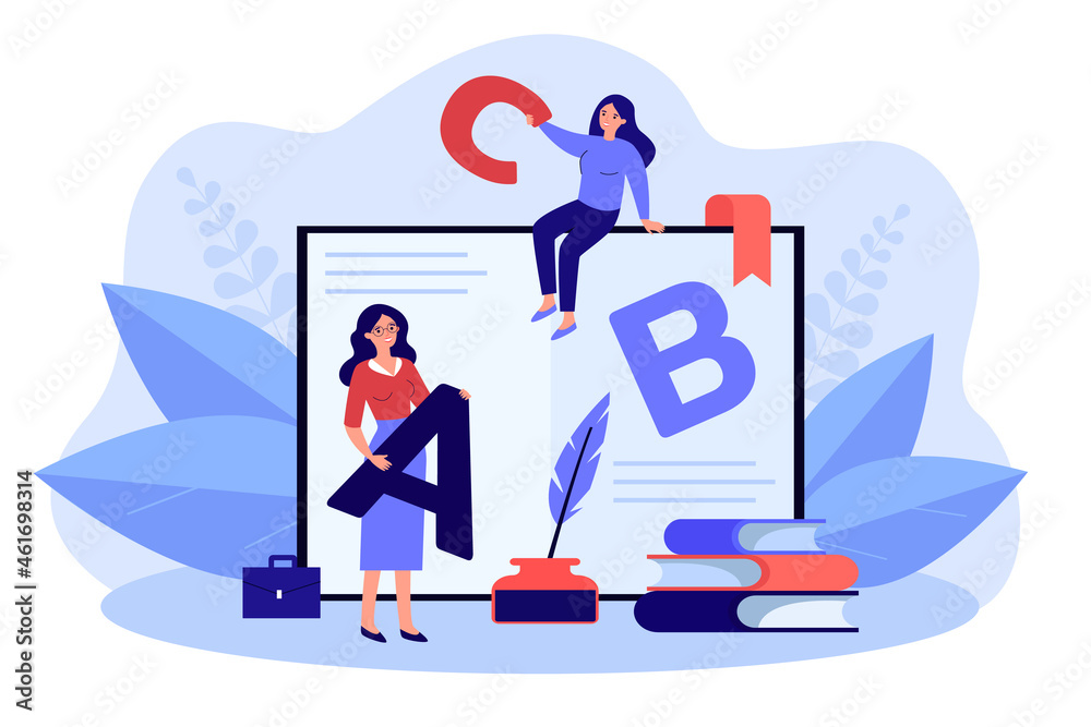 Teacher and student learning online. Happy college graduate receiving ...