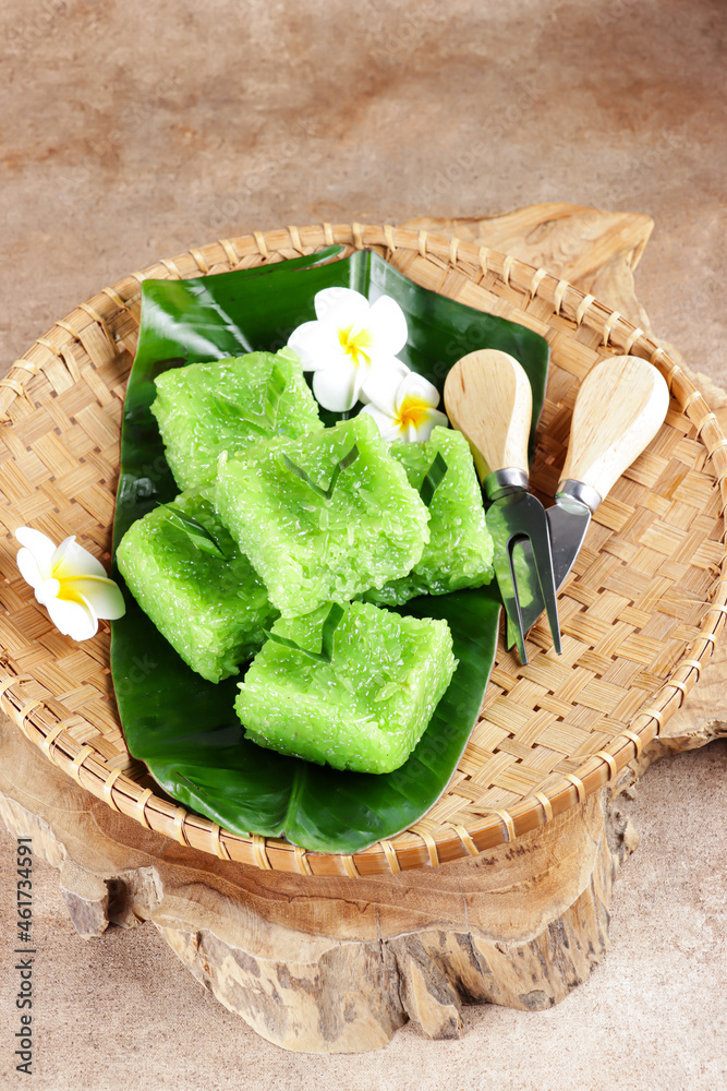 Wajik ketan or Wajit Ngora is traditional Indonesian snack made with ...