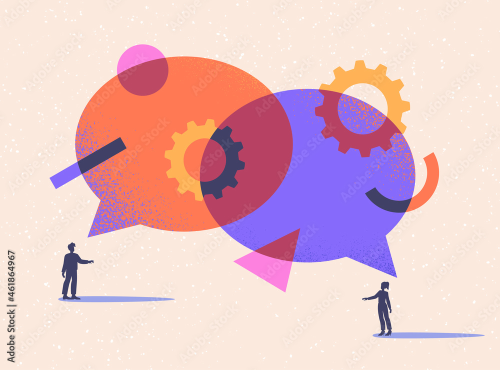 Business teamwork. Collaboration of entrepreneurs to achieve success ...