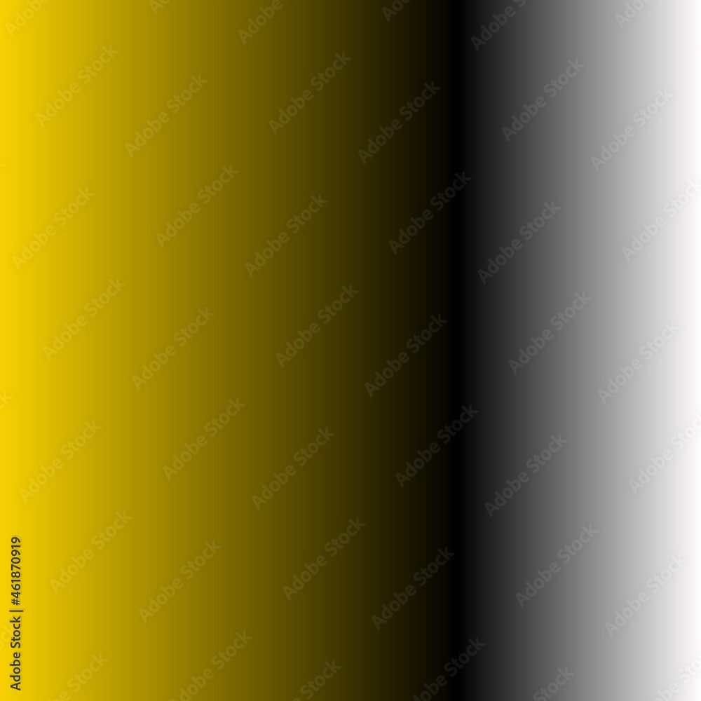 Tri gradient colour background, yellow, white and black colour ...