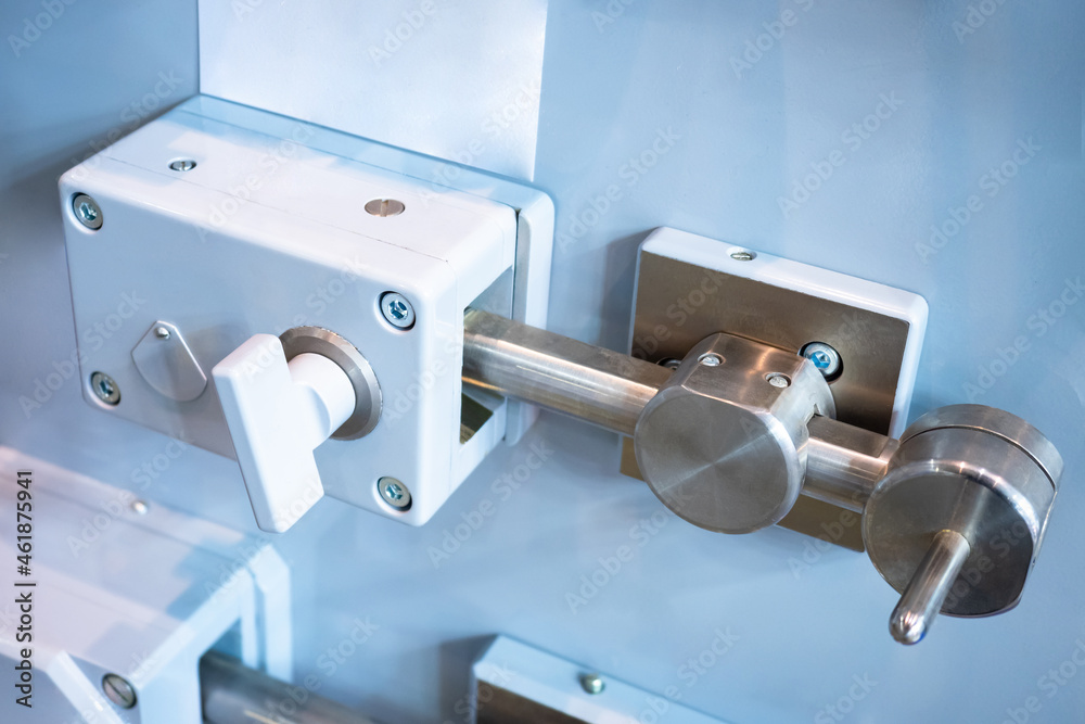 Electromechanical locking device. Overhead locking device. Locking ...