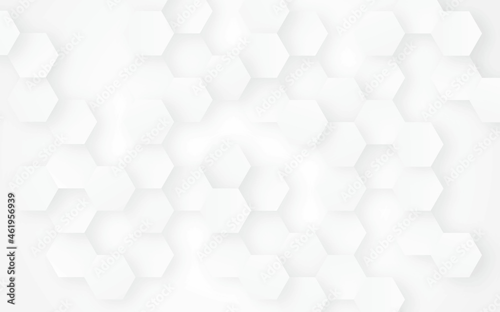 hexagon concept design abstract technology background vector EPS ...