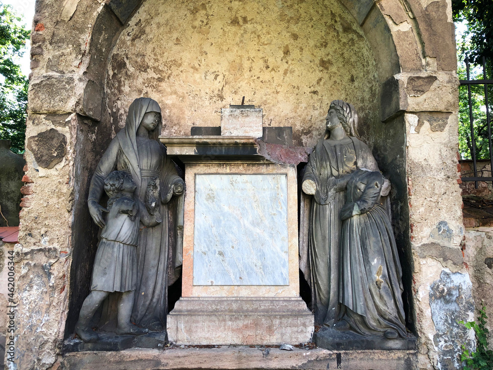 Photo & Art Print Medieval family crypt with mothers and children, William