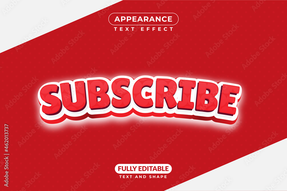 Editable Text Effect For Content Creator, Video, Games, Mockup, Cover ...