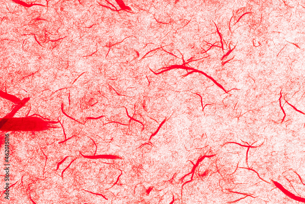 light red mulberry paper . Abstract background with small details of ...