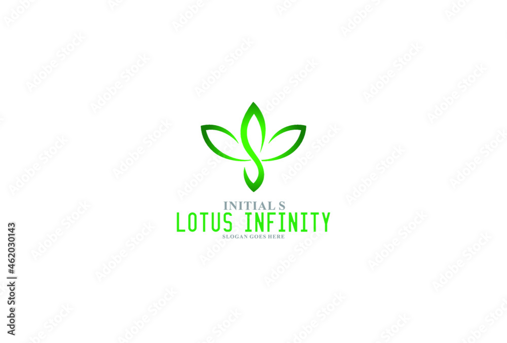 lotus infinity logo exclusive design inspiration Stock Vector | Adobe Stock