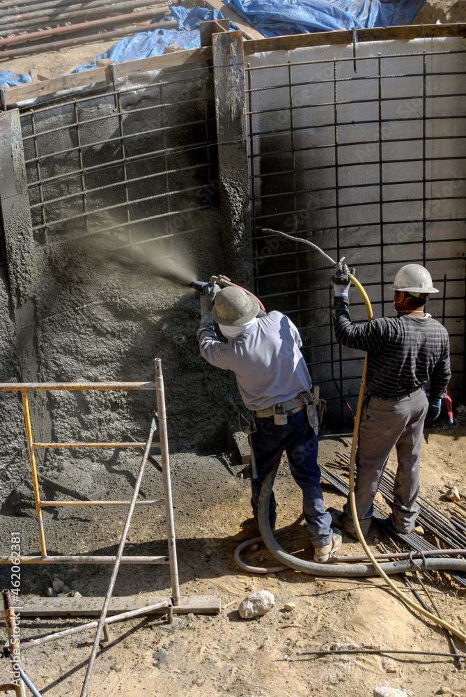 Shotcrete Workers