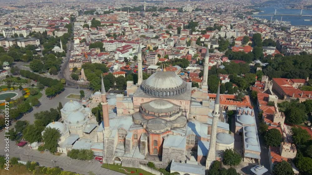 Slow parallax around Aya Sofia Stock Video | Adobe Stock Slow parallax around Aya Sofia Stock Video | Adobe Stock