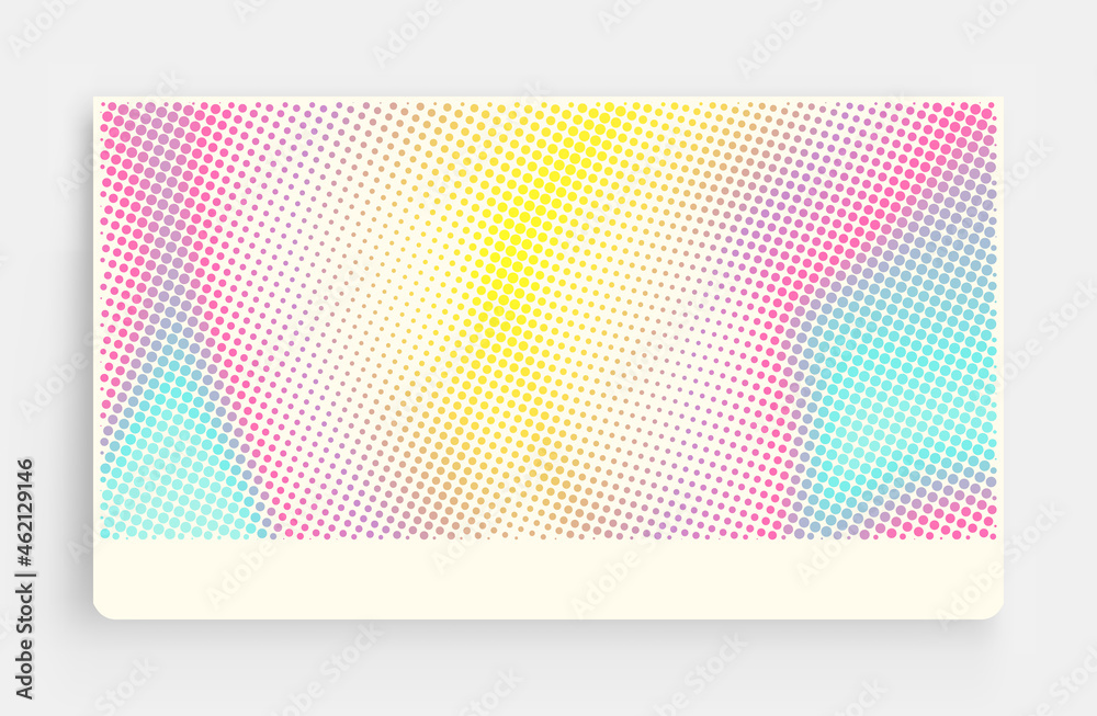 Halftone gradient background. Vibrant trendy texture, with blending ...