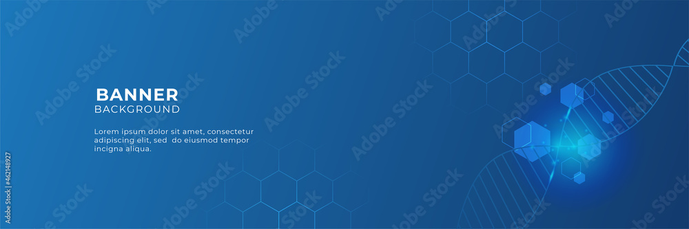 Vector banner design circuit board. Illustration Abstract modern ...