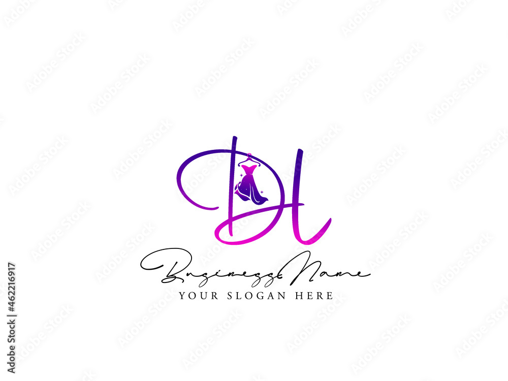 Fashion DL Logo, Modern dl d l Logo Letter Vector and Illustration For ...