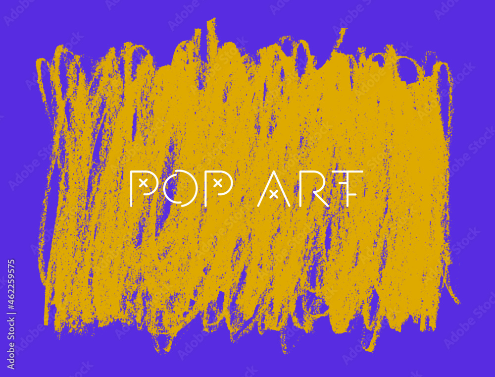 Vector abstract pop art background. Vivid pencil drawing texture ...