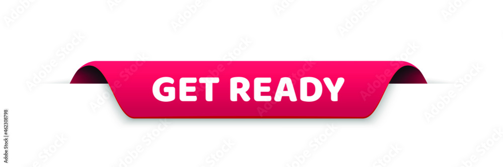 Get ready symbol. Special offer banner. Vector Stock Vector | Adobe Stock