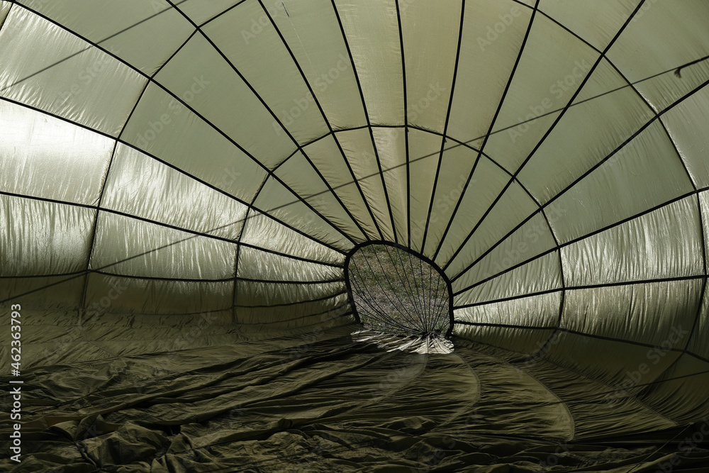 World war two silk parachute partly deployed Stock Photo | Adobe Stock