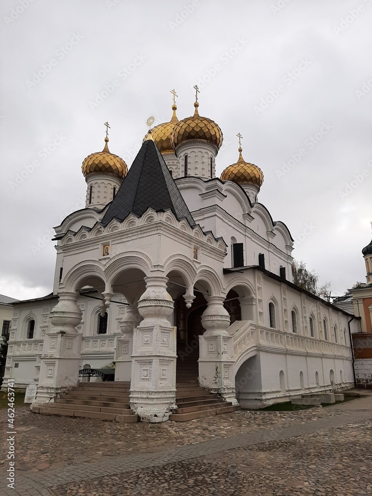 Russian churches and cathedrals. Types of monasteries. Русские церкви и ...