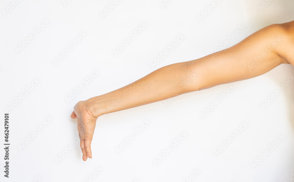 hand and arm of a person Stock Photo | Adobe Stock