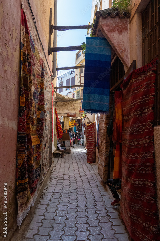 Africa Morocco city Meknes old town ancient heritage Islamic culture ...