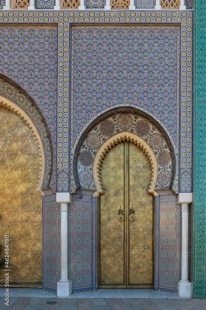 Africa Morocco city Meknes old town ancient heritage Islamic culture ...