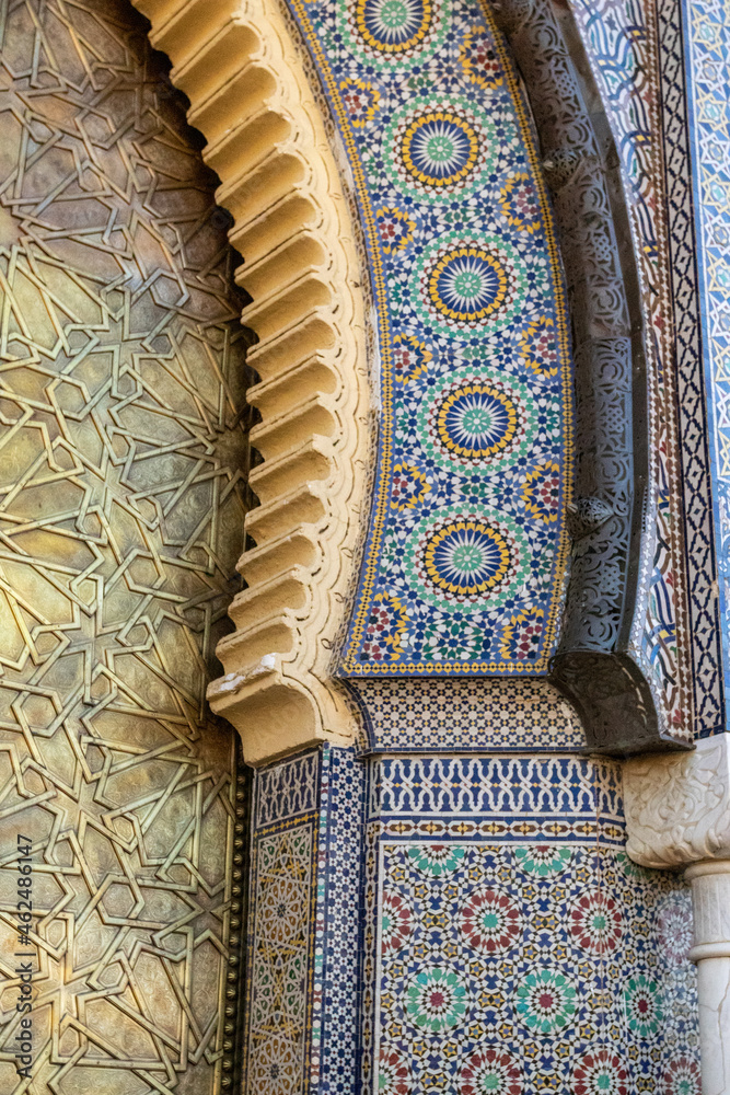 Africa Morocco city Meknes old town ancient heritage Islamic culture ...