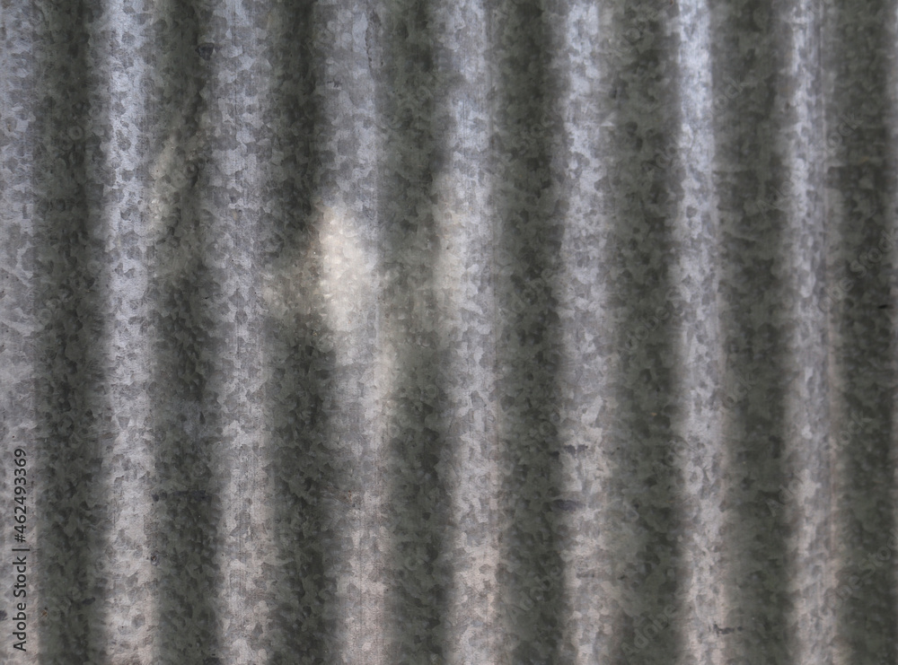 Old zinc wall texture background, rusty on galvanized metal panel ...