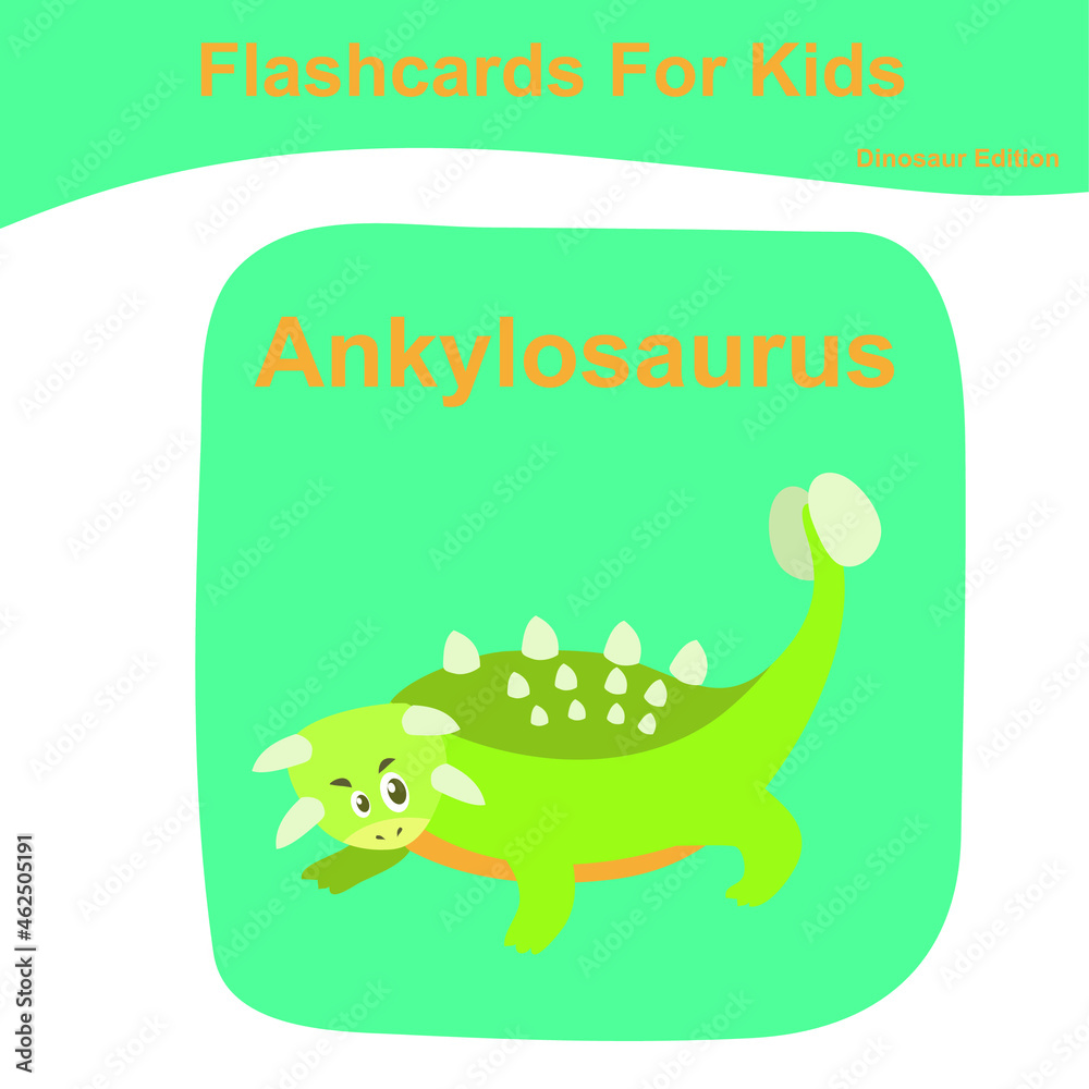 Dinosaur flashcard collections. Dinosaur educational printable ...