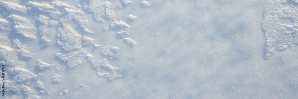 Beautiful winter background with snowy ground. Natural snow texture ...