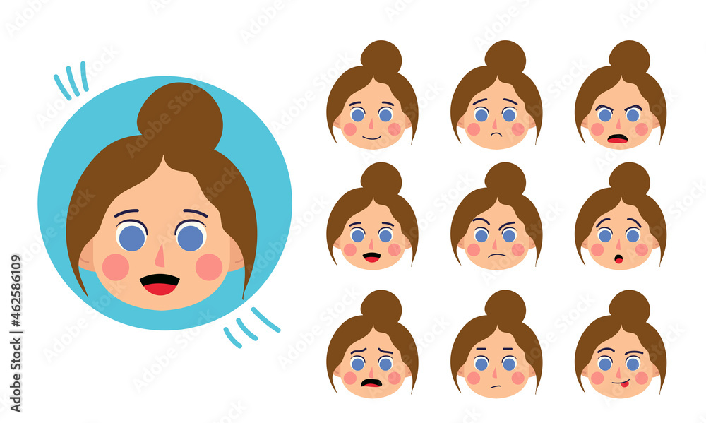 Girl. Human character for your scenes. Character ready for animation ...