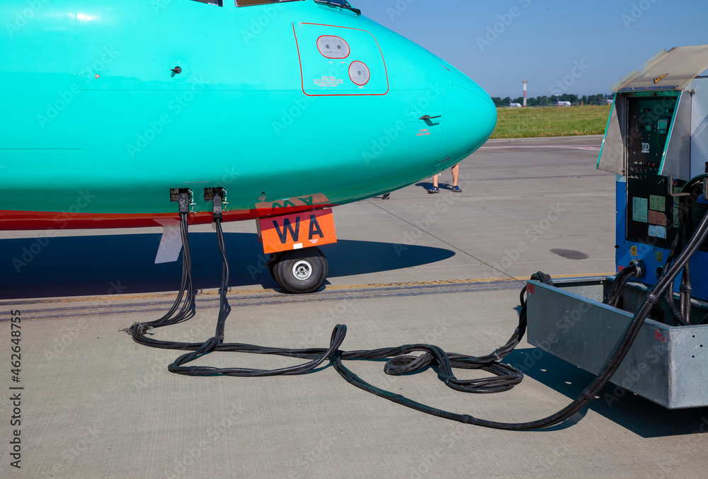 Kyiv, Ukraine - June 27, 2020: Aircraft ATR 72-212A airline WindRose ...