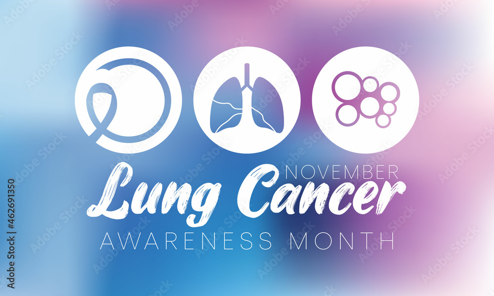 Lung Cancer awareness month is observed every year in November, lungs ...