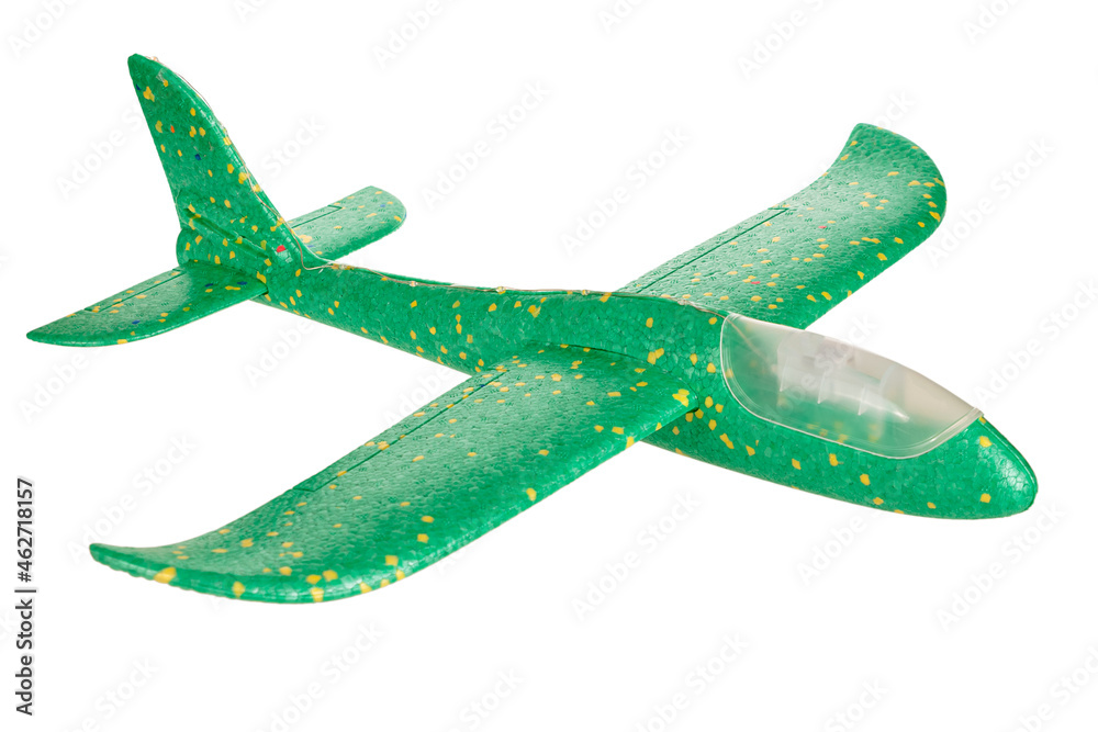 Aircraft made of PVC, foam plastic, airplane glider with removable wing ...