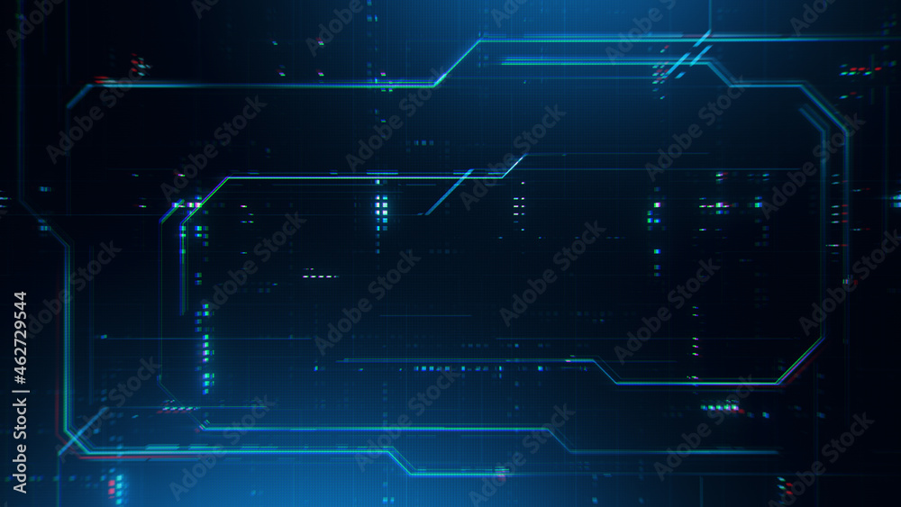 Futuristic Computer Interface