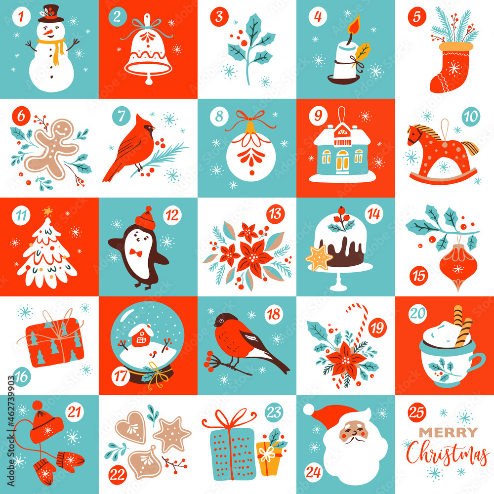 Advent Calendar Clipart