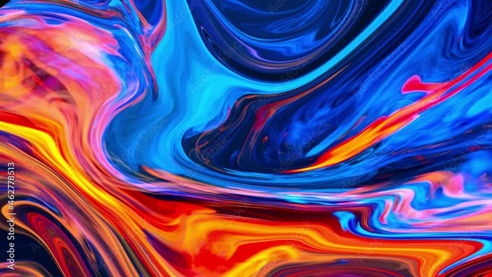 3840x2160 25 Fps. Swirls of marble. Liquid marble texture. Marble ink ...