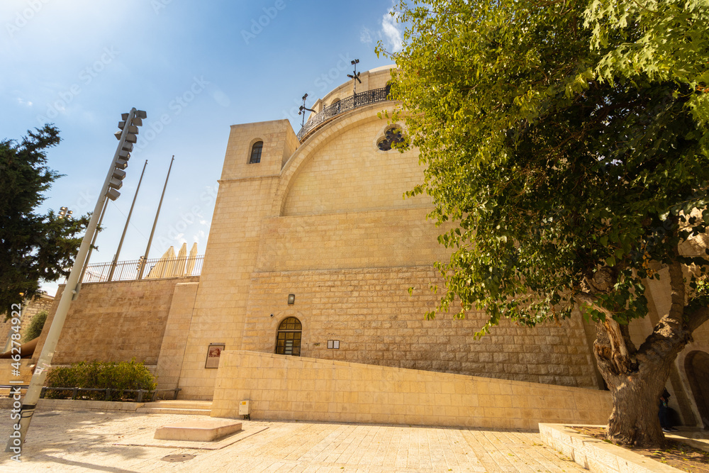 jerusalem-israel. 13-10-2021. An ancient synagogue restored after it ...