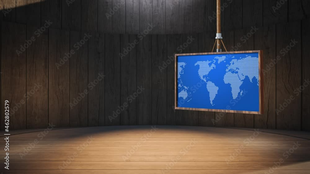 Tv studio. News room. Studio Background loop. Newsroom bakground ...