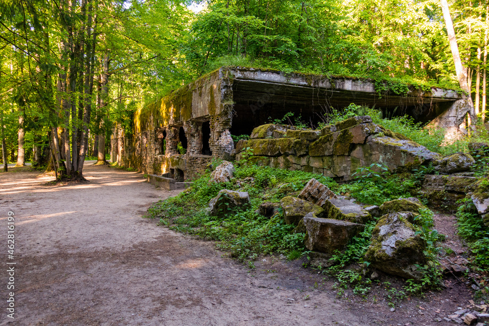 bunkier wojna ruiny druga wojna światowa hitler wilczy szaniec kompleks ...