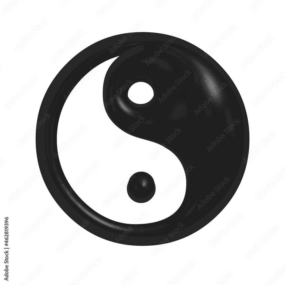 Icon good and evil Vector image. Symbol of harmony and balance Stock ...
